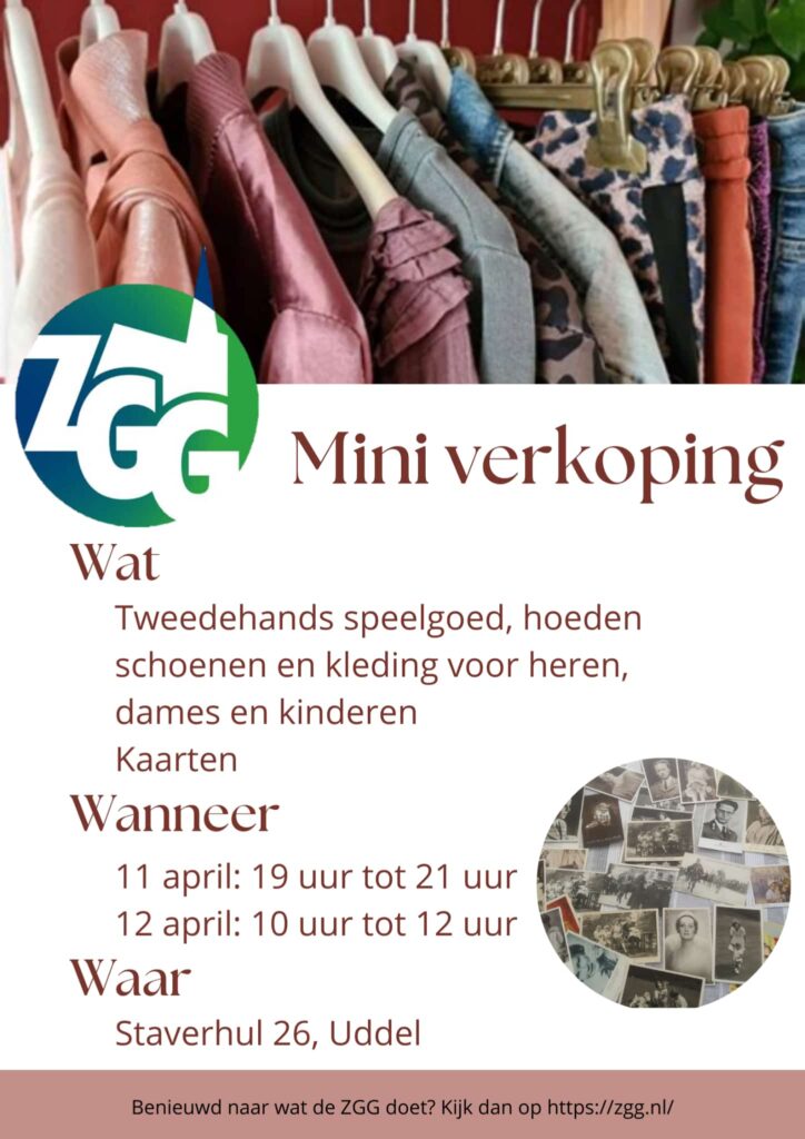 Mini verkoping - Uddel Info